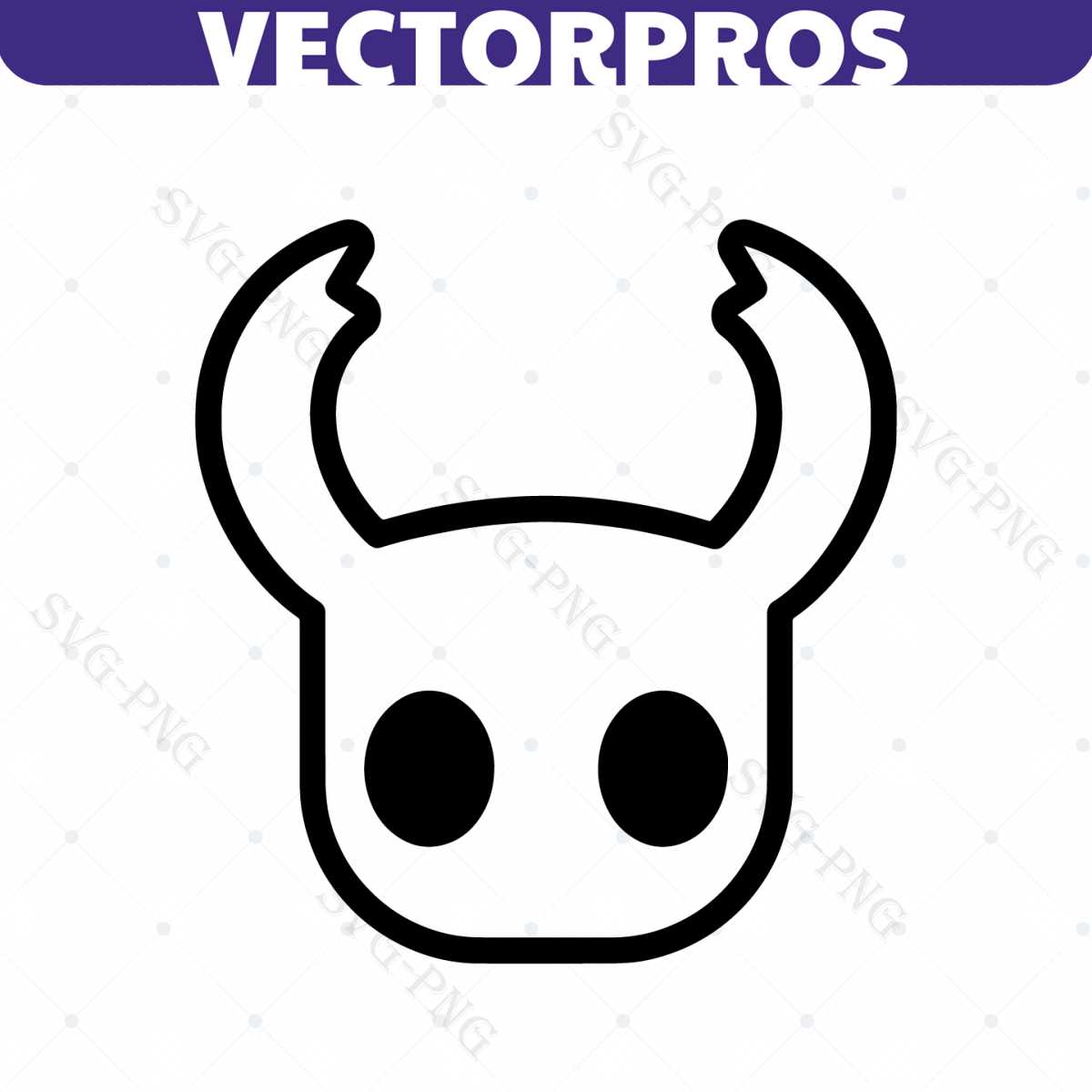 Hollow Knight Head SVG, Hollow Knight Face SVG, Hollow Knigh | Inspire ...