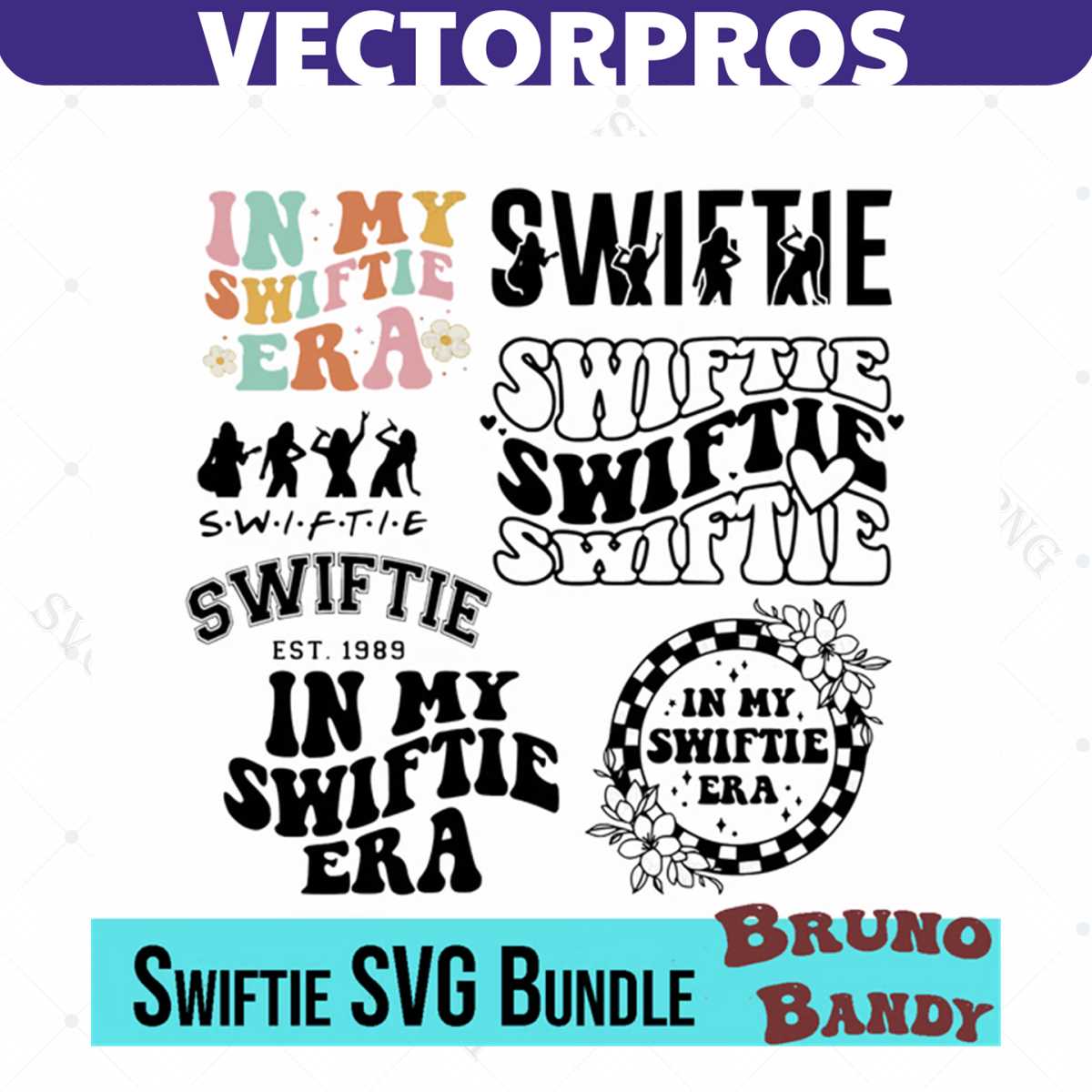 Swiftie SVG Bundle, In My Swiftie Era SVG, Swiftie EST 1989 | Inspire ...