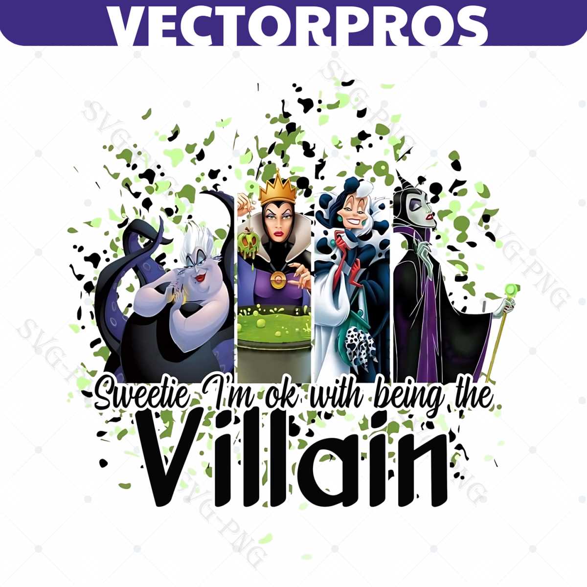Villain Shirt Design, With Being The Villains Png, Villains | Inspire ...