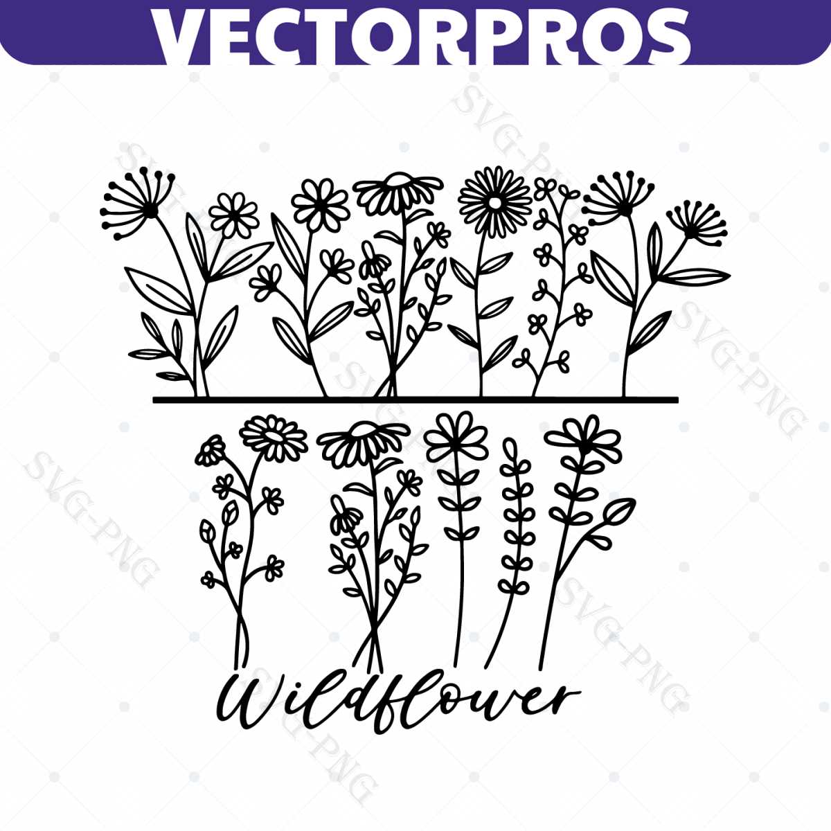 Wild Flower Svg,Flower Svg,Floral Svg,Flower Decoration Svg, | Inspire ...