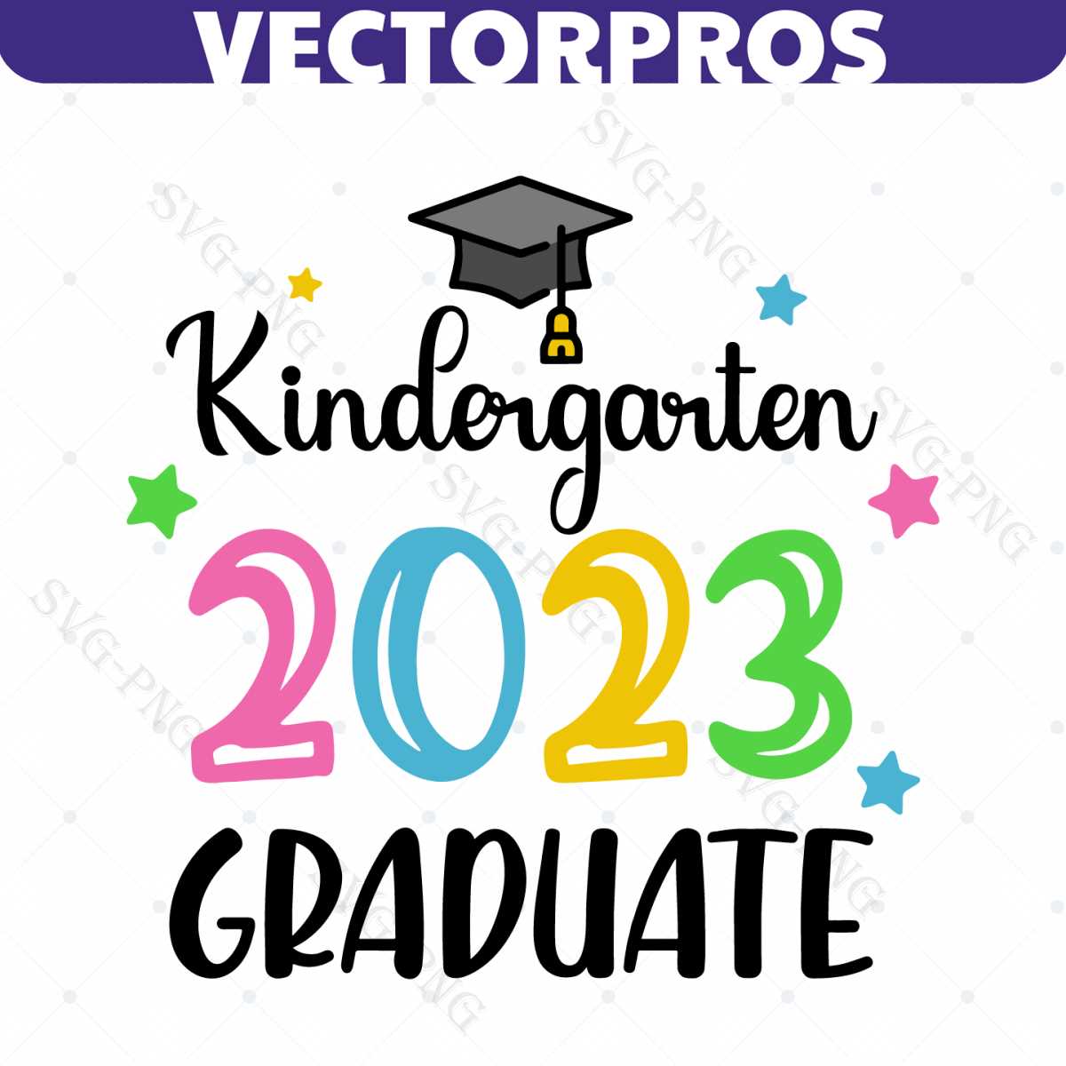 Kindergarten 2023 Graduate Svg, Kindergarten Graduation 2023 | Inspire ...