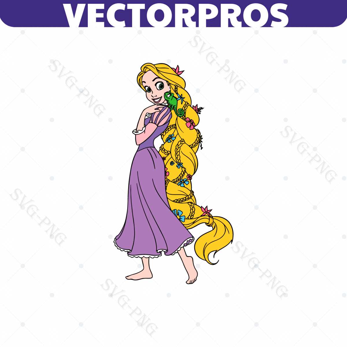 QualityPerfectionUS Digital Download - Tangled Rapunzel and | Inspire Uplift