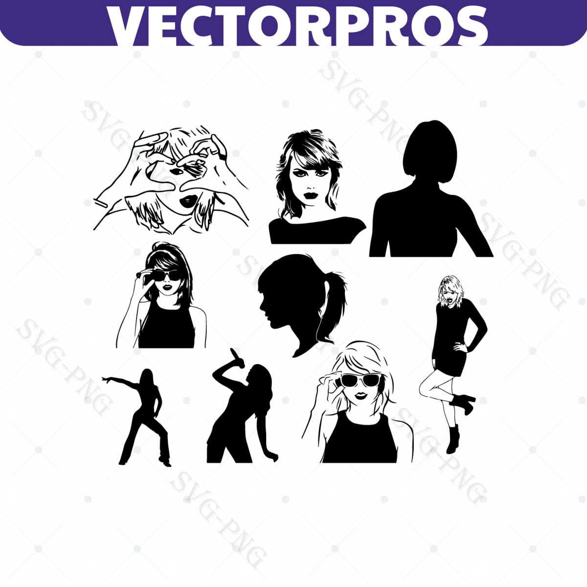 Taylor Swift Svg, Taylor Swift Vector, Taylor Swift Clipart, | Inspire ...