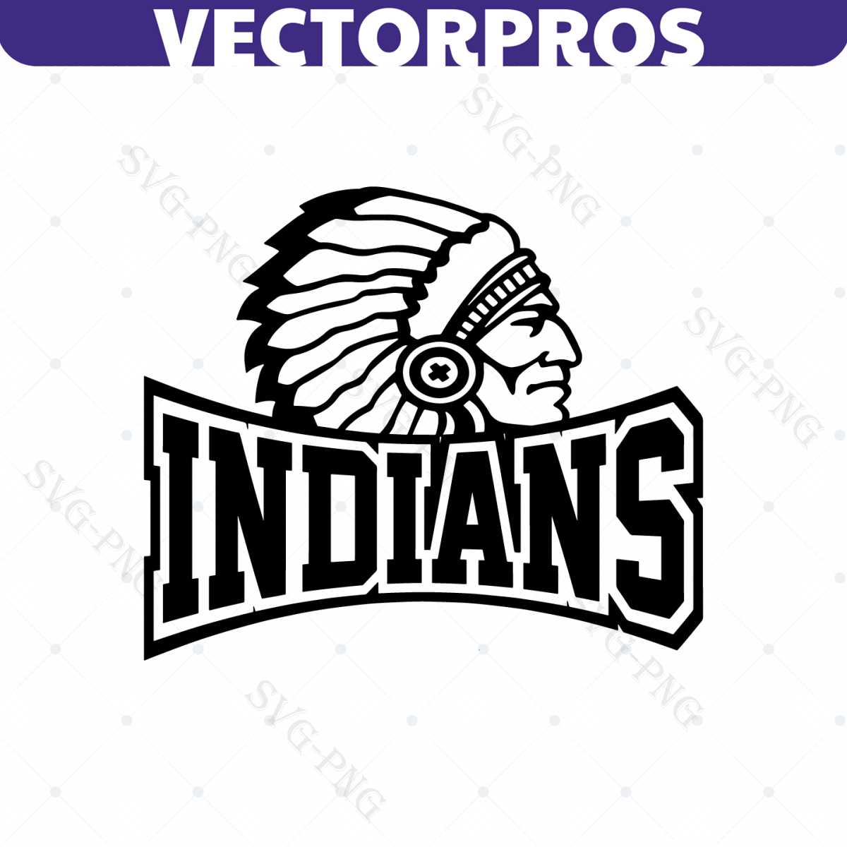 Indians svg, Indian svg, Indians mascot png, Indians png, In | Inspire ...