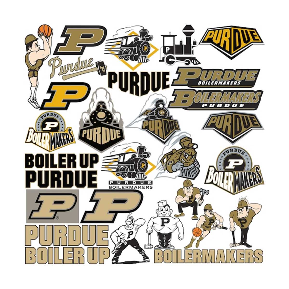 Purdue University SVG, Boilermakers SVG, College, Athletics, | Inspire ...