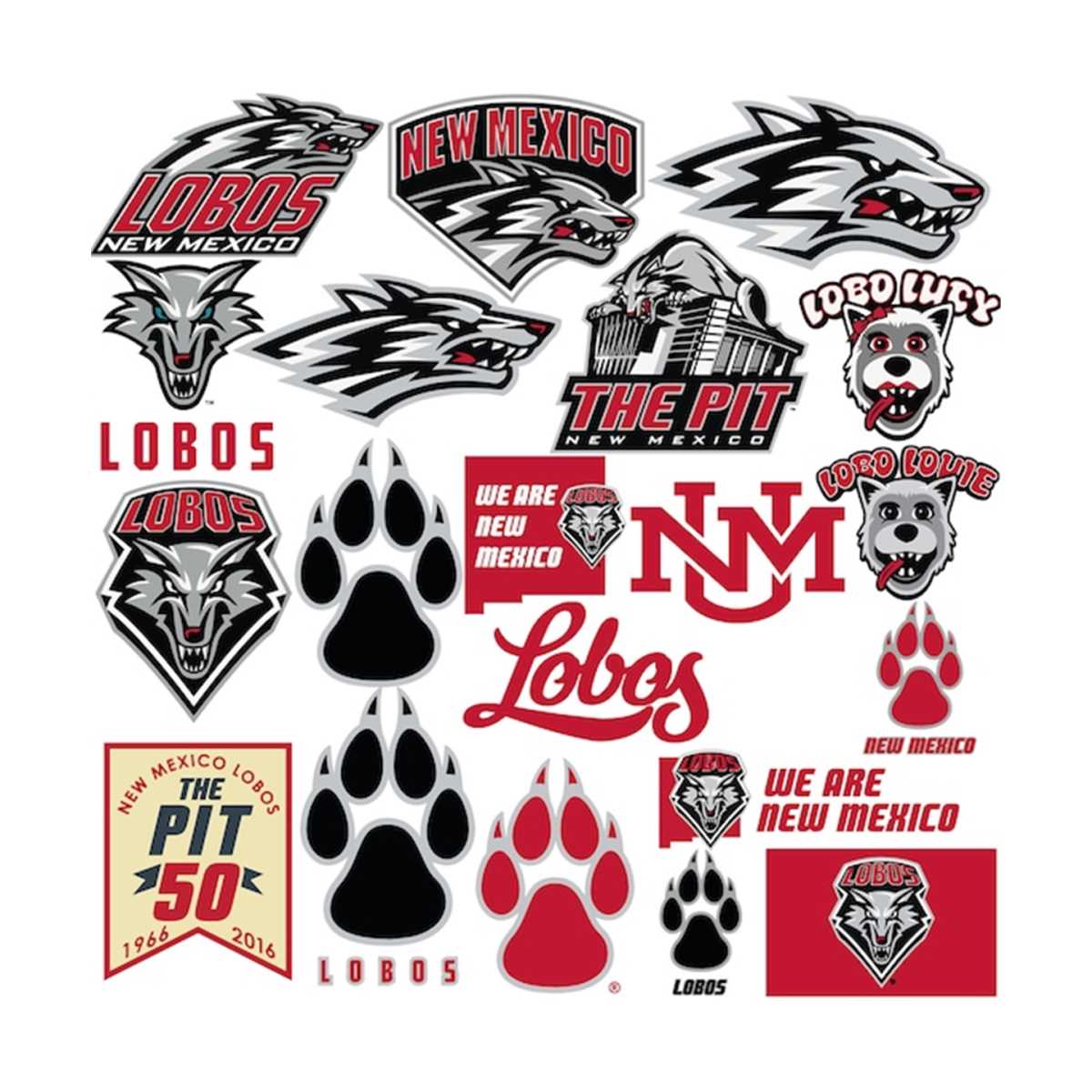 University Of New Mexico Lobos Logo UNM Lobos Logo PNG Vector (SVG)