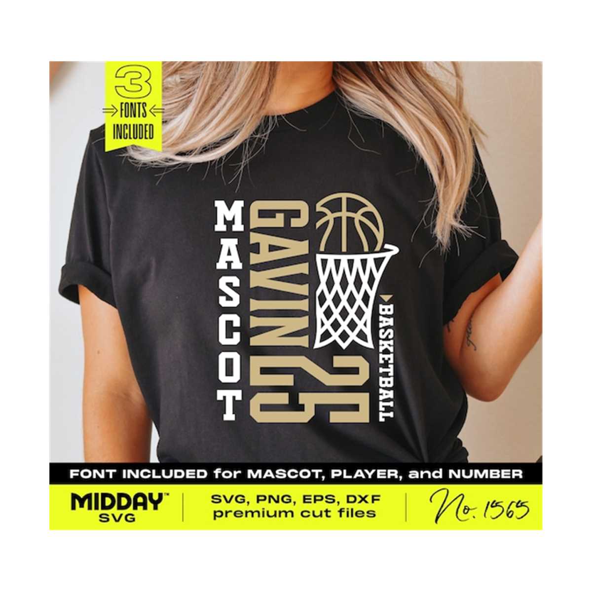 Basketball Team Template Svg Png with three fonts for your t | Inspire ...