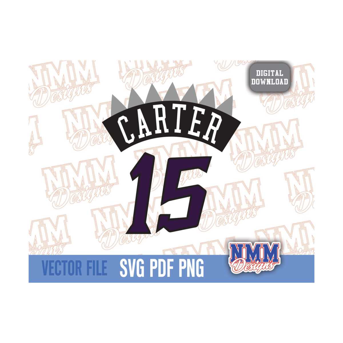 Carter Jersey svg png, pdf, svg files for cricut, vinyl cut | Inspire ...