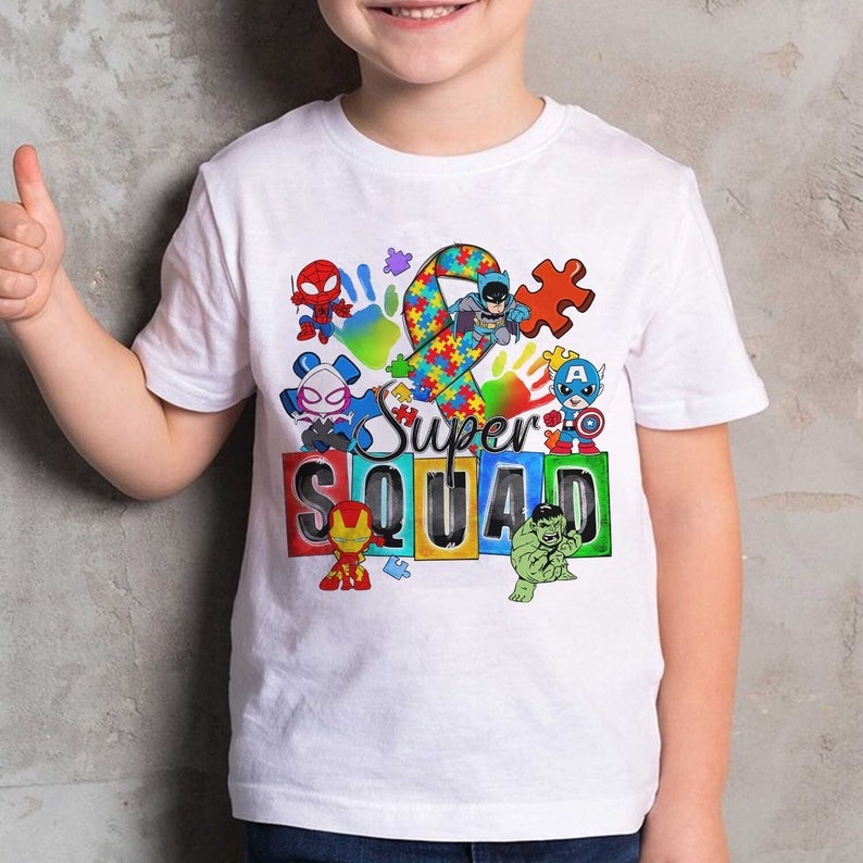 Super Heroes Autism Png, Super Squad Autism Png, Spiderman A | Inspire ...