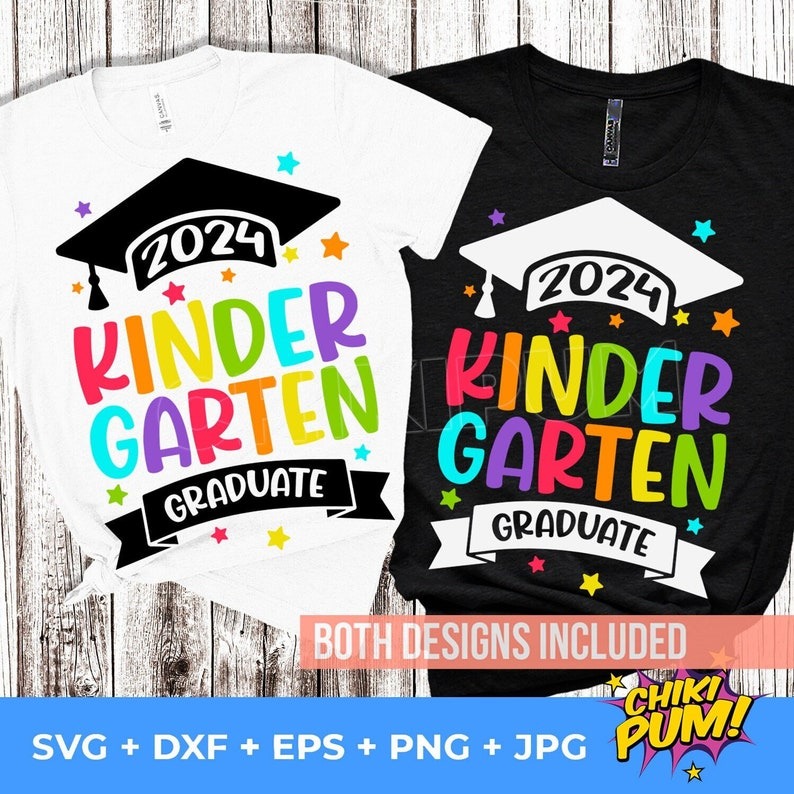 Kindergarten Graduate 2024 SVG, Kinder Graduate 2024 SVG, Ki | Inspire ...