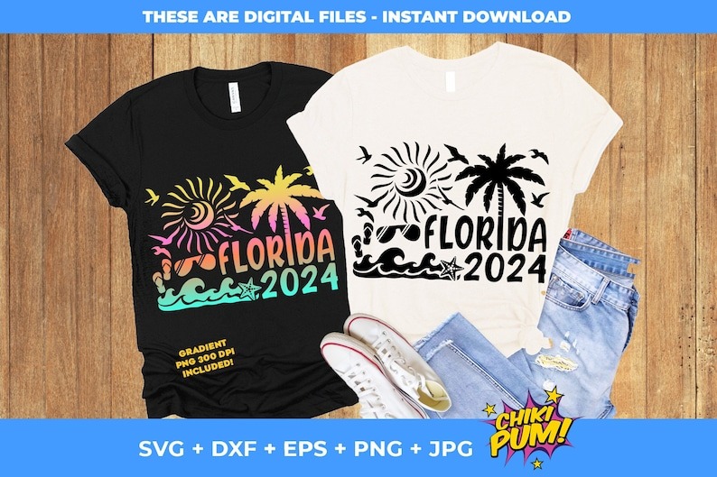 Florida 2024 SVG, Florida Vacation 2024 Svg, USA Vacation, F | Inspire ...