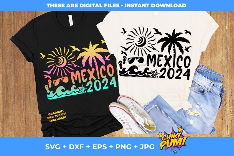 Mexico 2024 SVG, Mexico Vacation 2024 Svg, Mexico Vacation, | Inspire ...