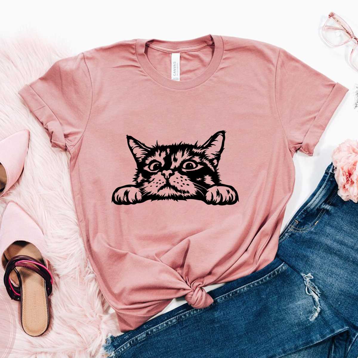 Cute Cat Svg | Peeking Cat Svg | funny kitty | Cat SVG | Ani | Inspire ...