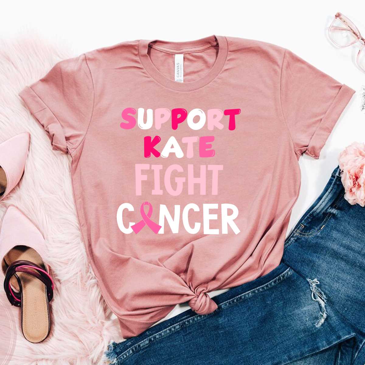 Support Kate Fight Cancer Kate Middleton SVG | Inspire Uplift