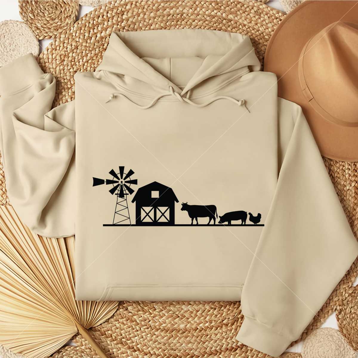 Farm Scene Svg | Inspire Uplift