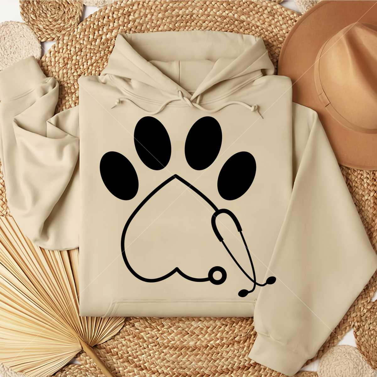Paw Vet Tech SVG, Paw Print SVG - Inspire Uplift