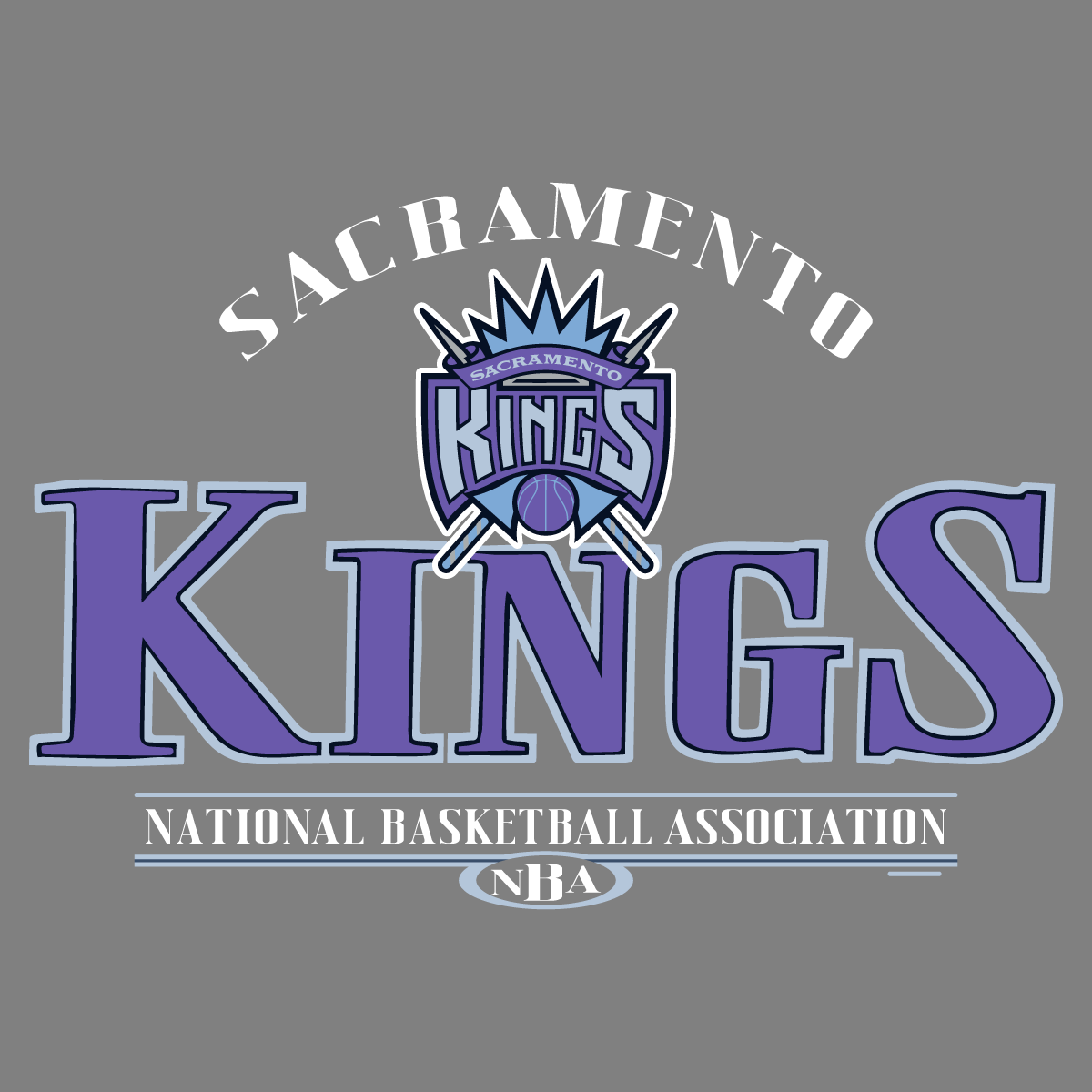 Sacramento Kings Basketball NBA Svg Digital Download | Inspire Uplift