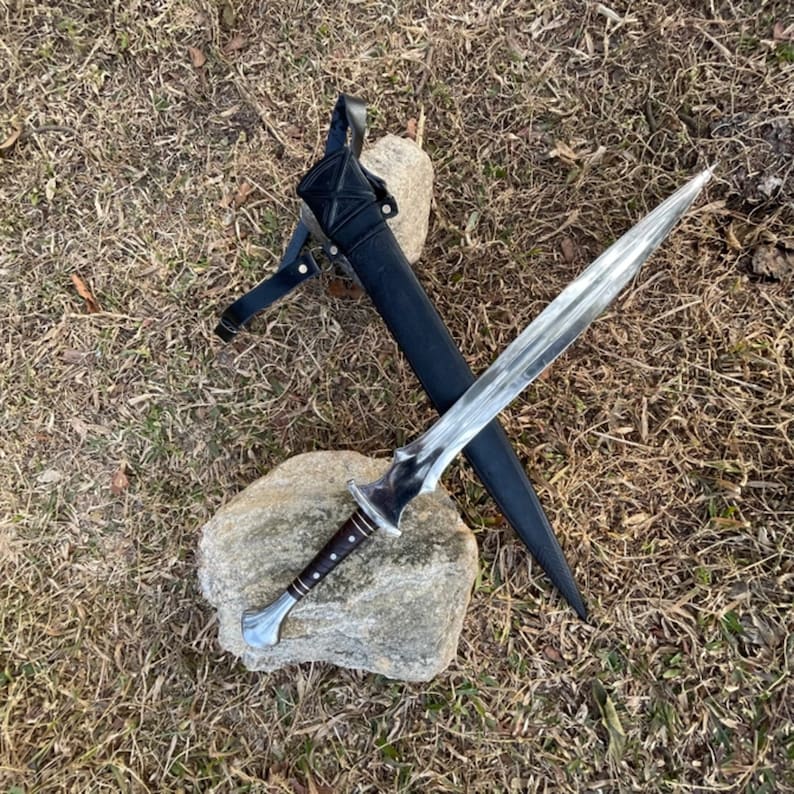 Fixed Blade Historical Celtic Sword with Authentic Leather S | Inspire ...