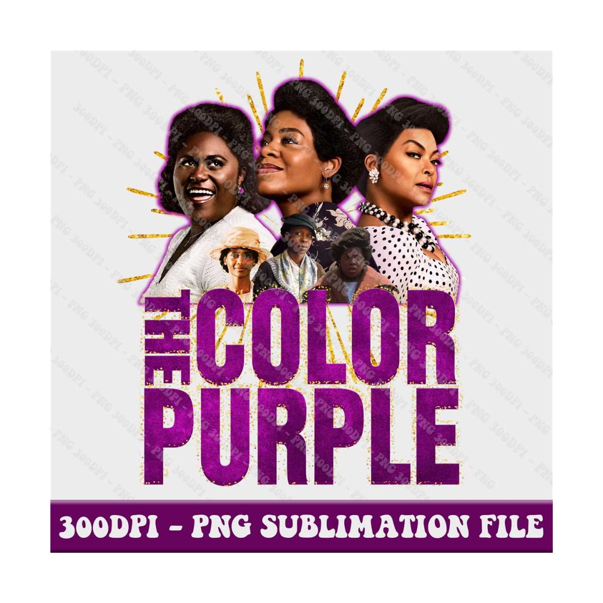The Color Purple Png, The Color Purple Musical 2023 Movie Pn | Inspire ...