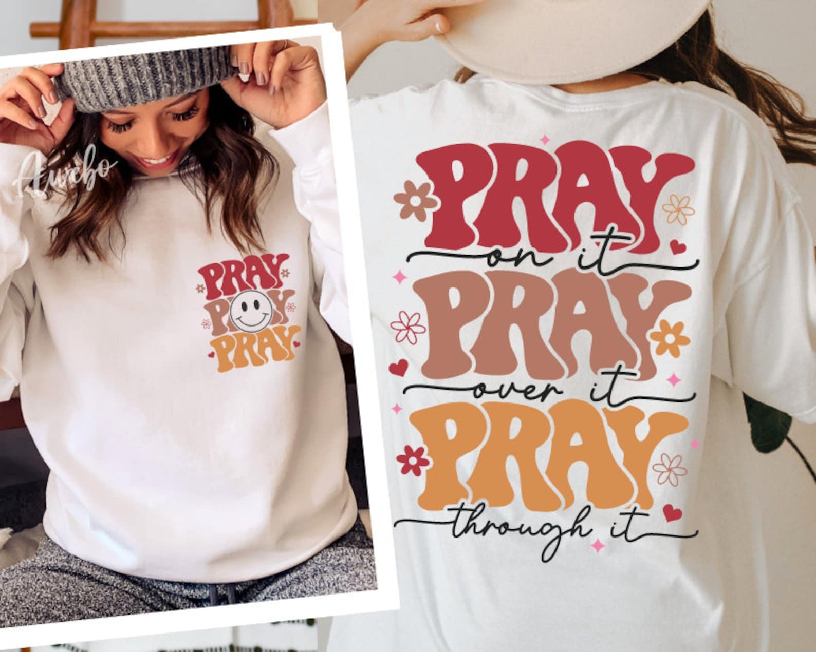 Pray on it Pray over it svg, Prayer svg, Pray svg, Christian | Inspire ...