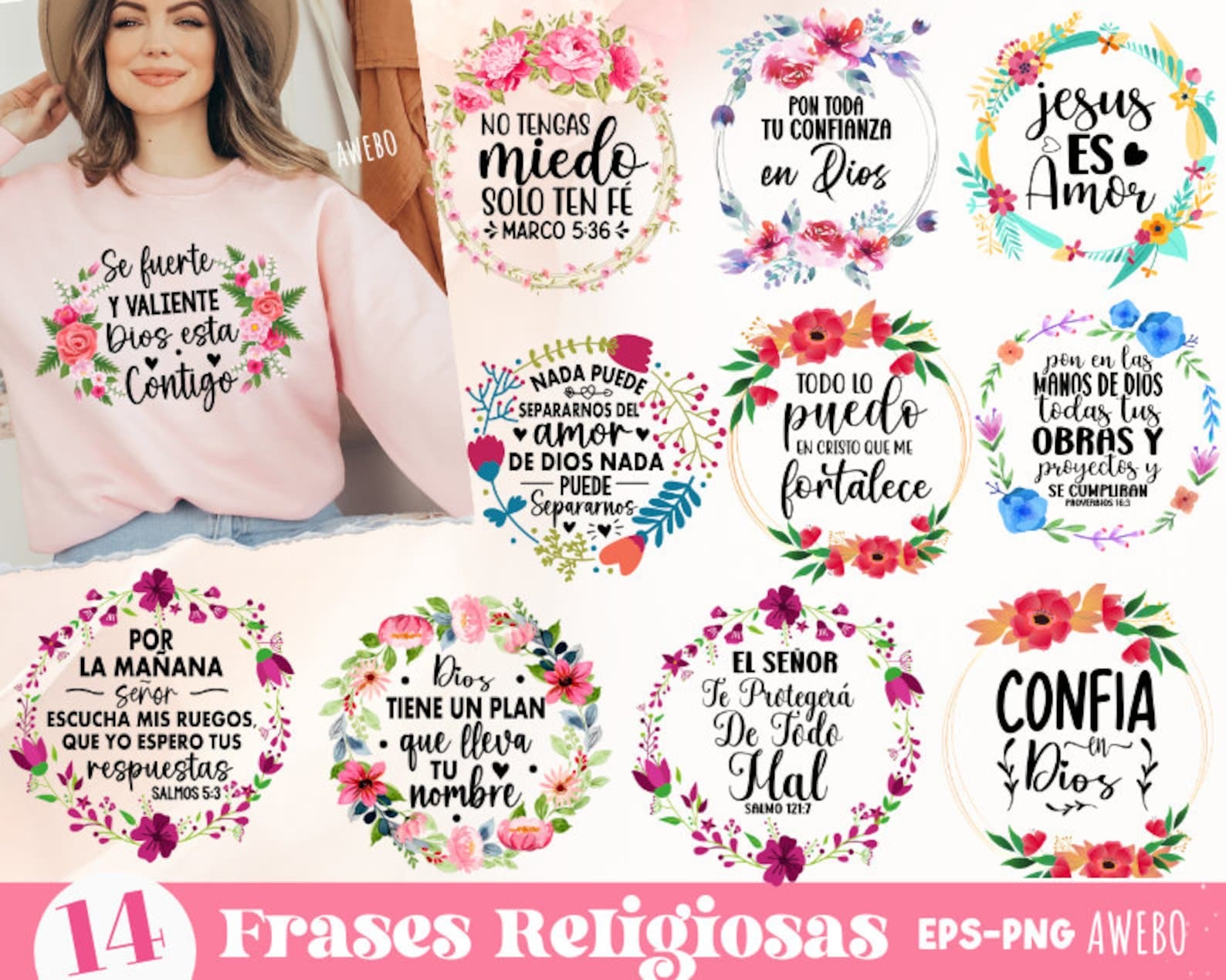 Frases religiosas png, Spanish png, Frases biblicas png, Con - Inspire ...