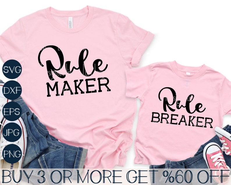 Rule Maker Breaker SVG, Couples SVG, Funny Valentines Day Ma | Inspire ...