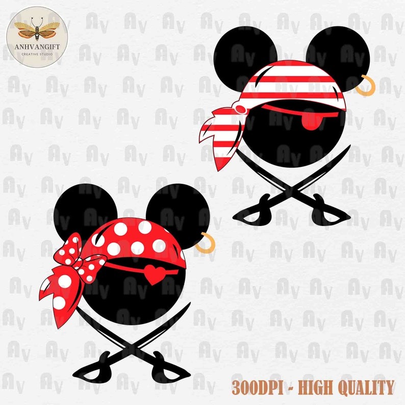 undle Pirates Mouse SVG, Family Vacation Svg, Family Pirates | Inspire ...