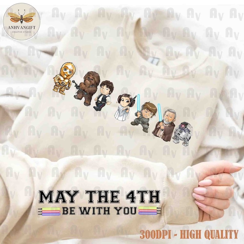 May The 4th Be With You PNG, May 4th Png, Galaxy War Png Shi | Inspire ...