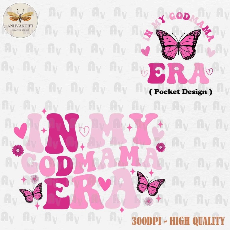 In My Godmama Era SVG, Godmama Svg, Gift For Mom Svg, Happy | Inspire ...
