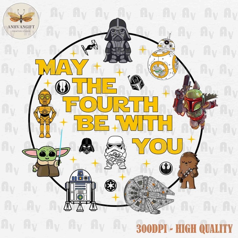 May The 4th Be With You SVG, Space Travel Svg, Science Ficti - Inspire ...