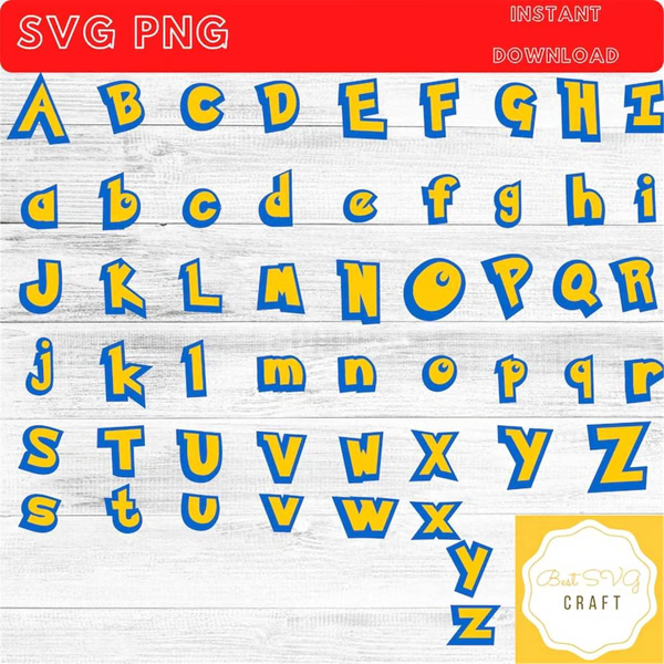 Pokemon Font Svg, Pokemon Alphabet Letter SVG Pokemon Number | Inspire ...