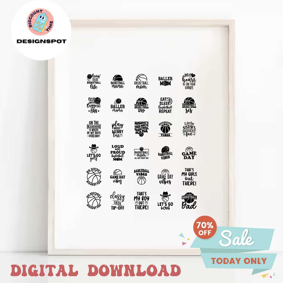 Basketball Mom SVG,Basket hoop svg,Silhouette,Cricut svg | Inspire Uplift