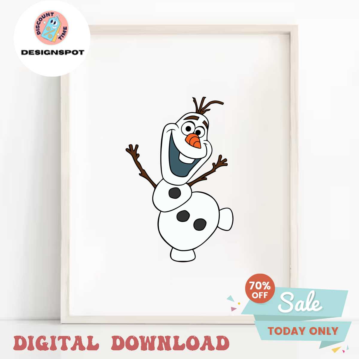 QualityPerfectionUS Digital Download Olaf PNG, SVG File for | Inspire ...
