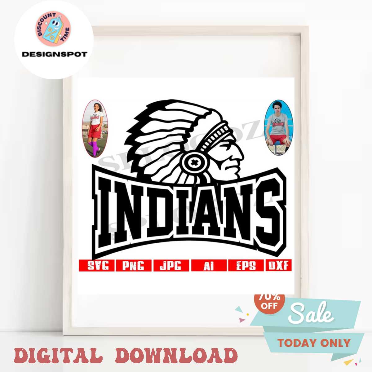 Indians svg, Indian svg, Indians mascot png, Indians png, In | Inspire ...