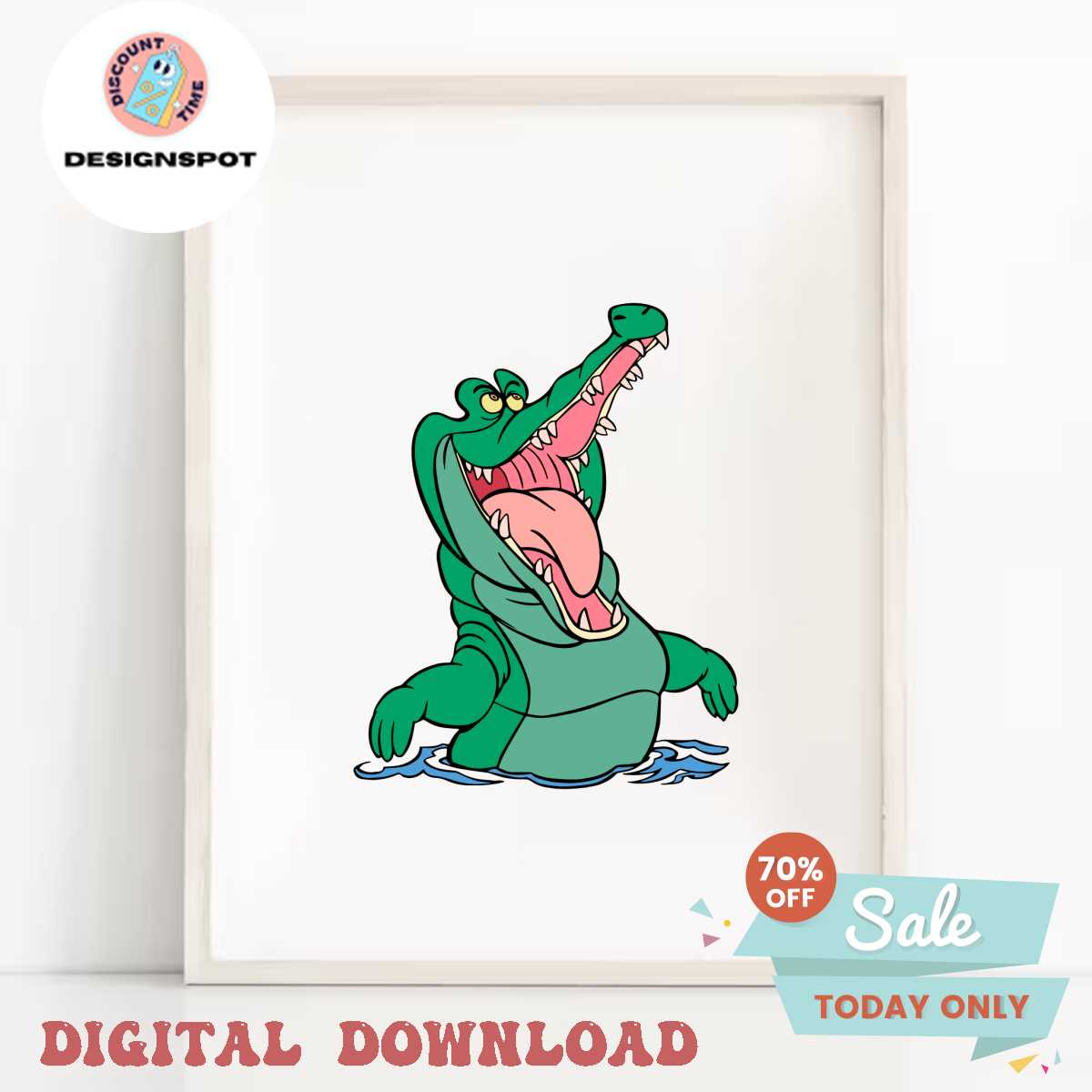 Tick Tock the Crocodile SVG, Peter Pan SVG, Disneyland Ears | Inspire ...