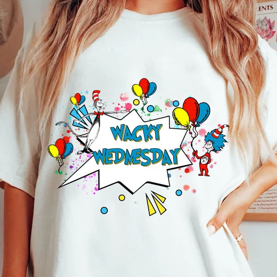 Wacky Wednesday Png, Dr. Seuss Png, Cat In The Hat, Thing 1 | Inspire ...