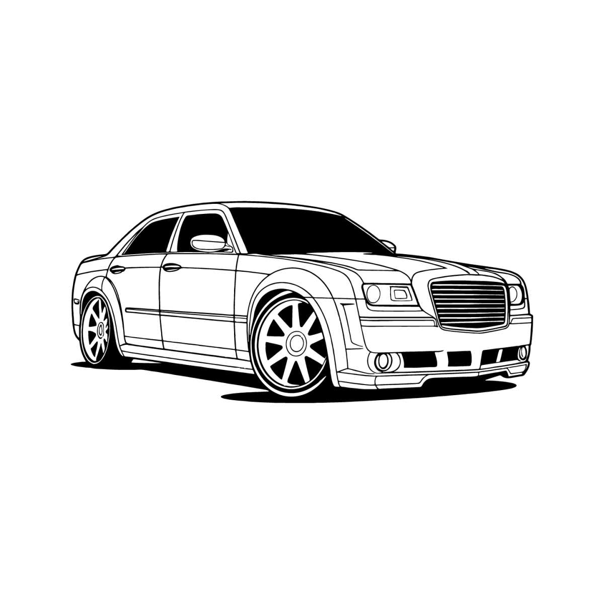 Chrysler 300c Svg | Inspire Uplift