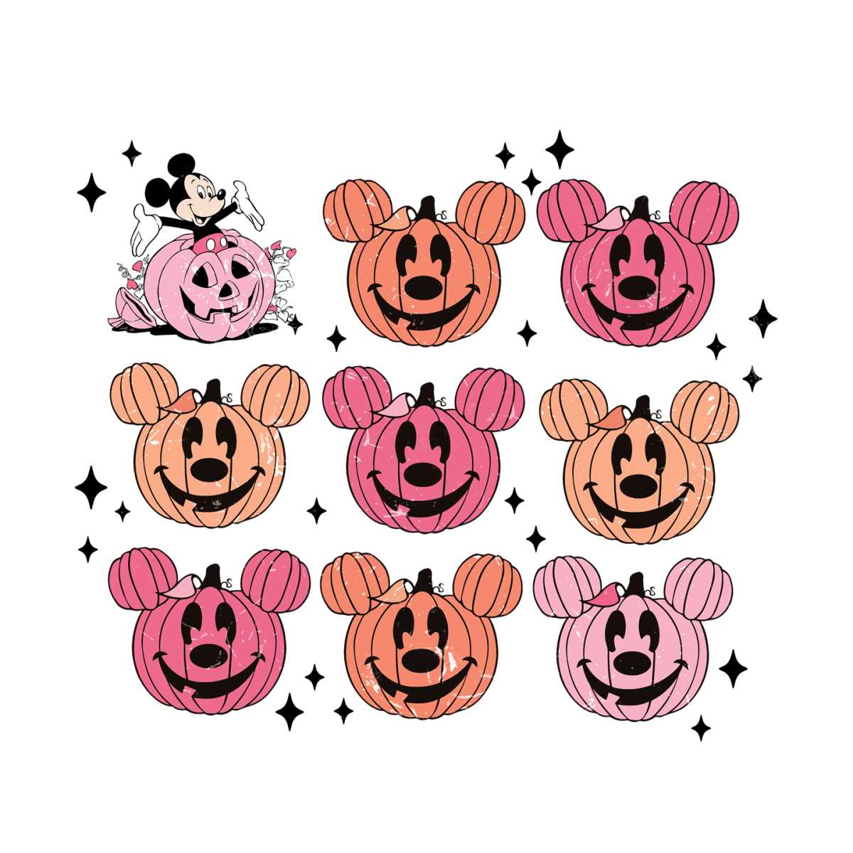 Mickey Mouse Pumpkin Head PNG | Inspire Uplift