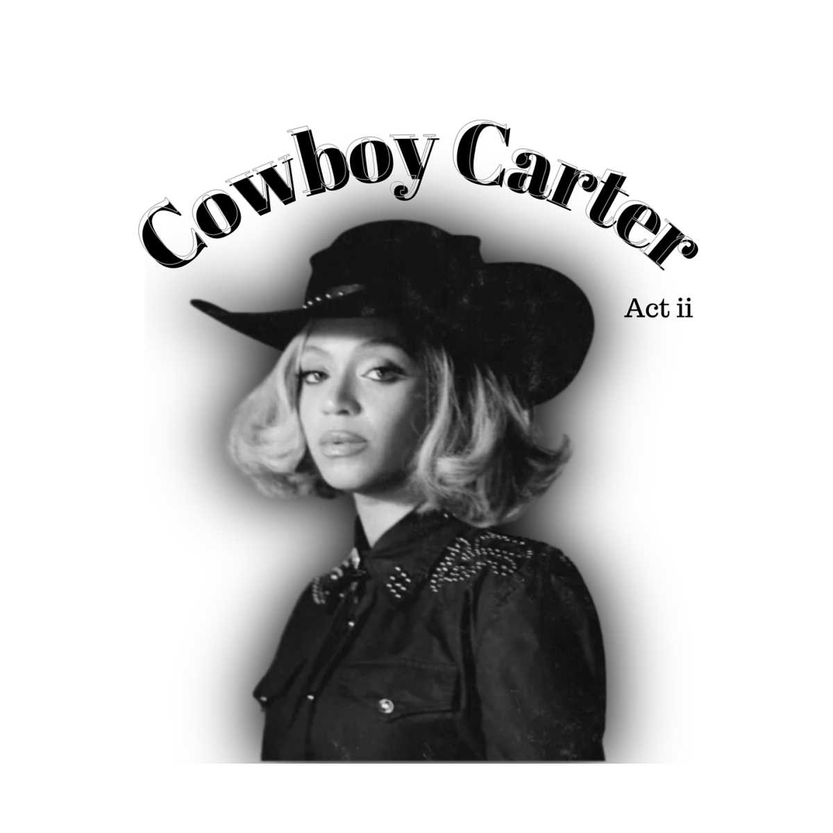 Cowboy Carter PNG Character Instant Download | Inspire Uplift