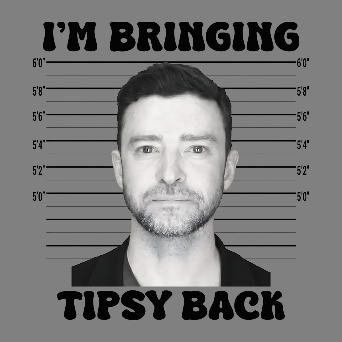 Retro Im Bringing Tipsy Back Singer Meme PNG | Inspire Uplift