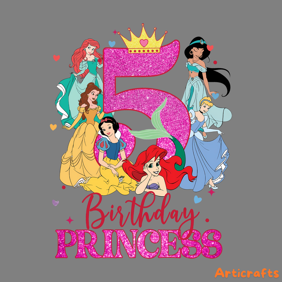 Birthday Princess Svg | Inspire Uplift