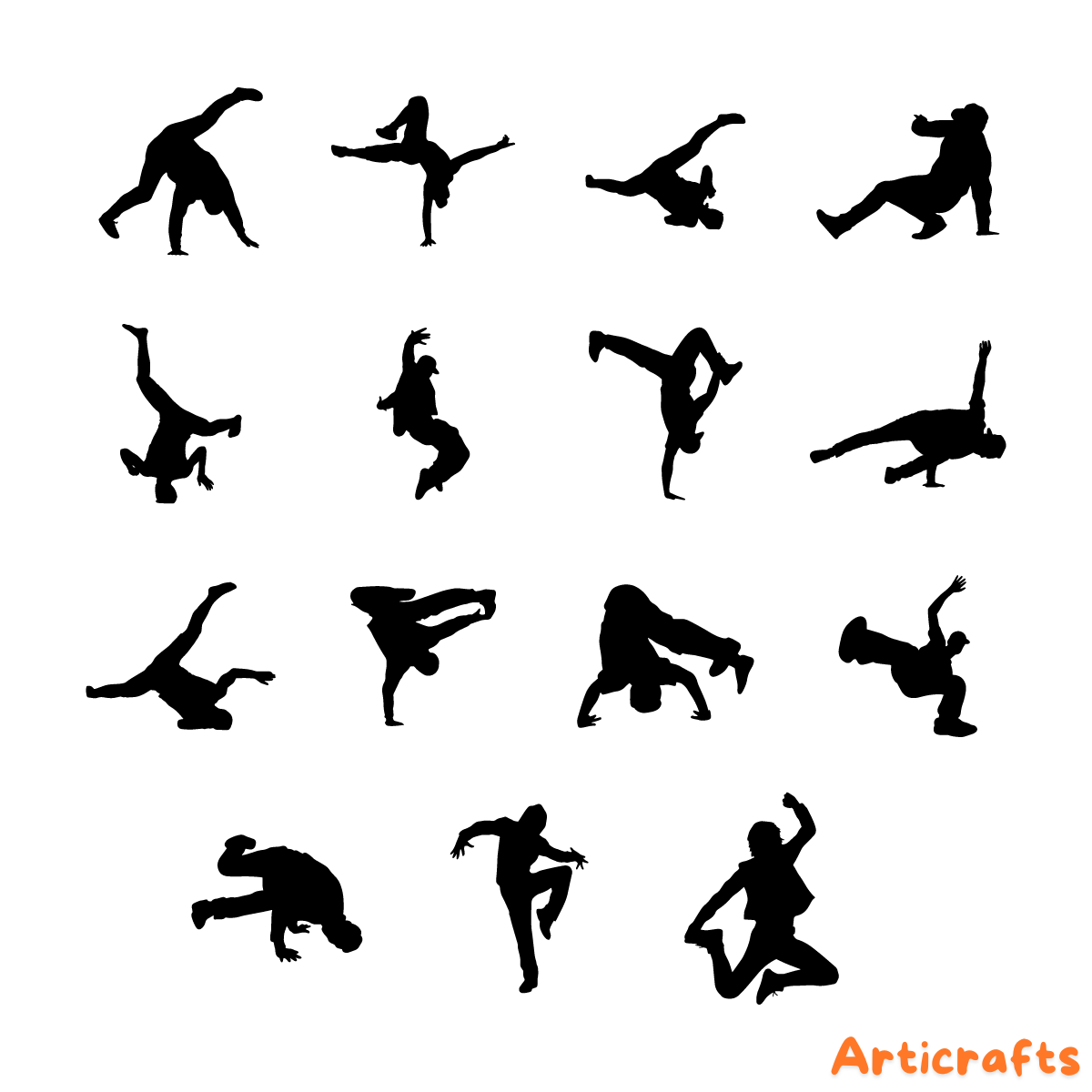 Break Dancing Svg | Inspire Uplift