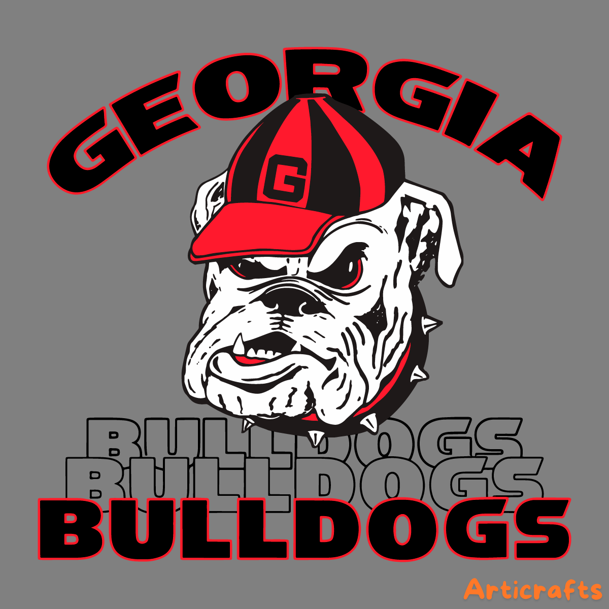 Georgia Bulldogs Sublimation | Inspire Uplift