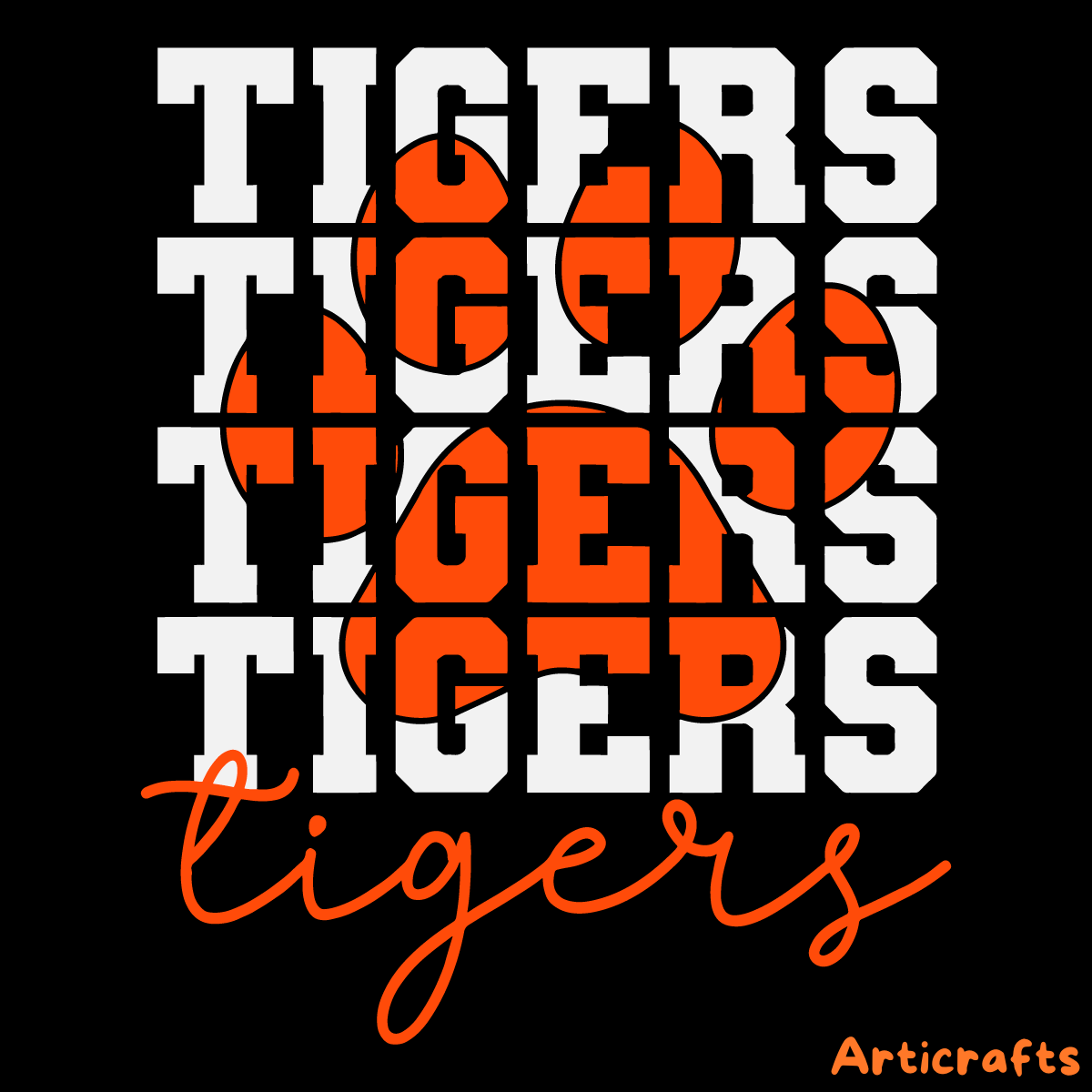 Tiger Paw Svg | Inspire Uplift