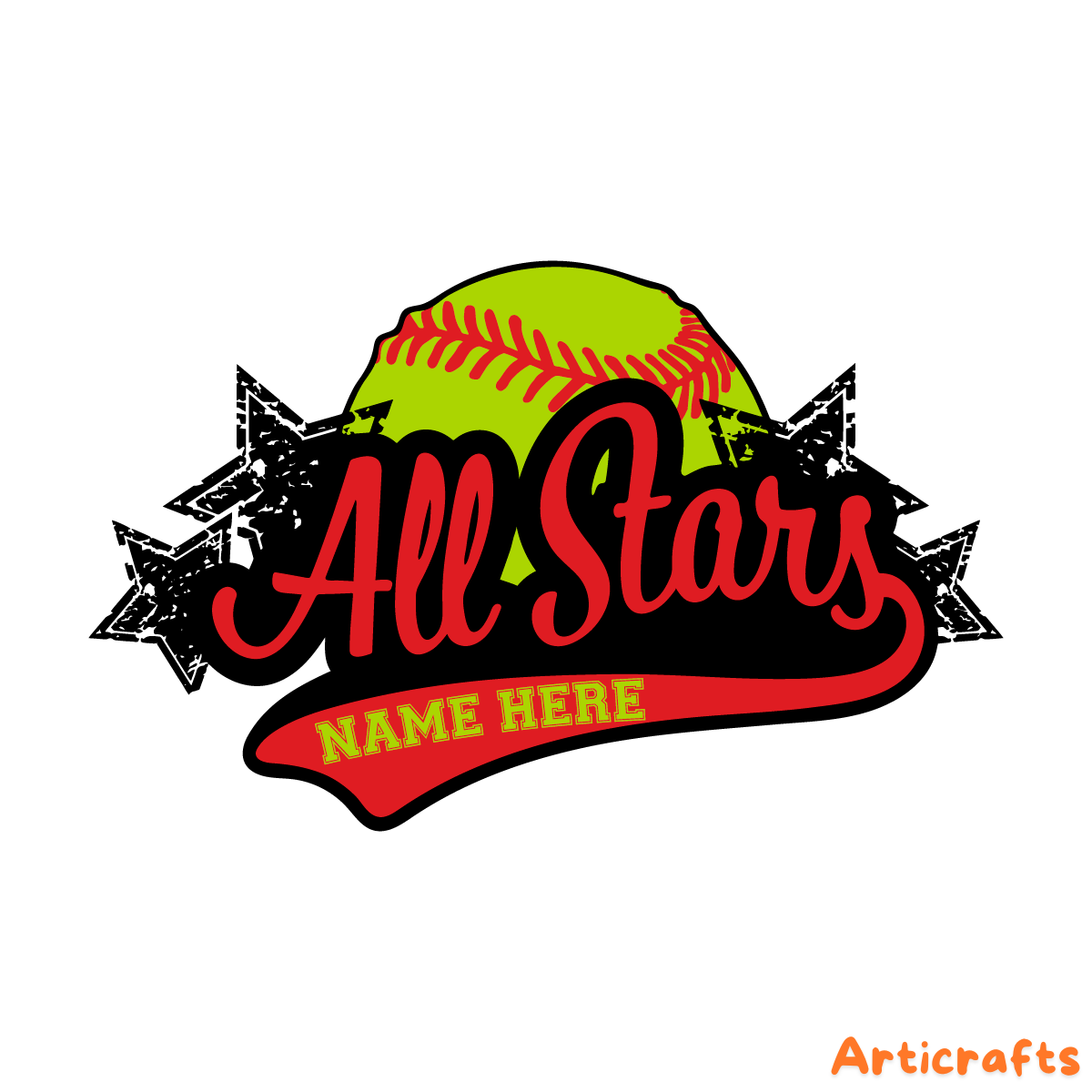 All Stars svg Digital Download Files | Inspire Uplift