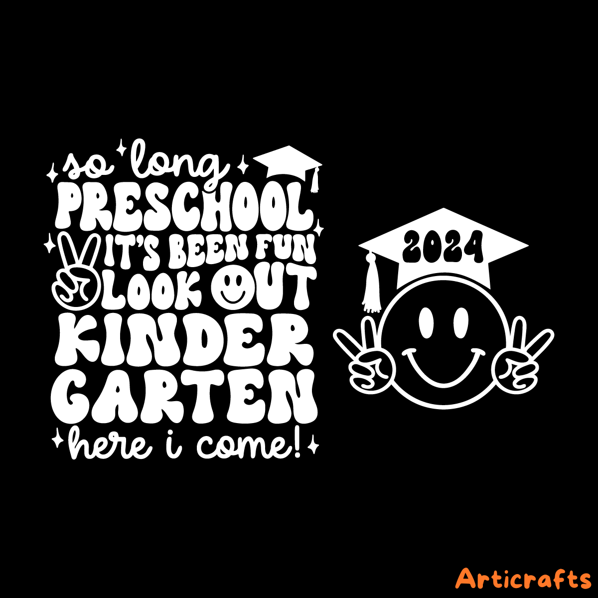 So Long Preschool SVG Digital Download Files - Inspire Uplift