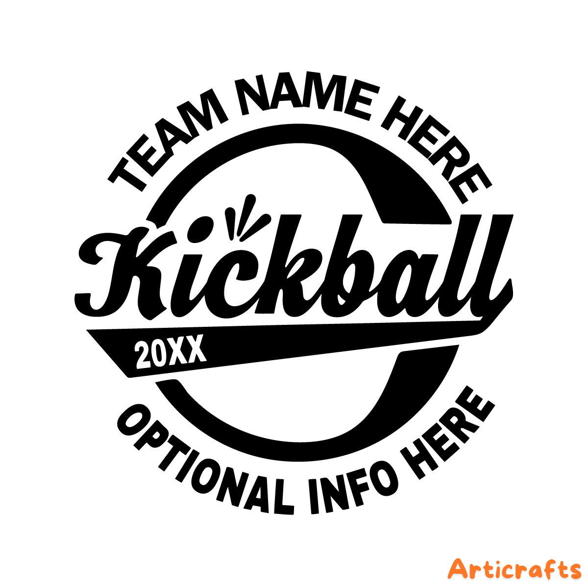 kickball svg Digital Download Files Digital Download Files | Inspire Uplift