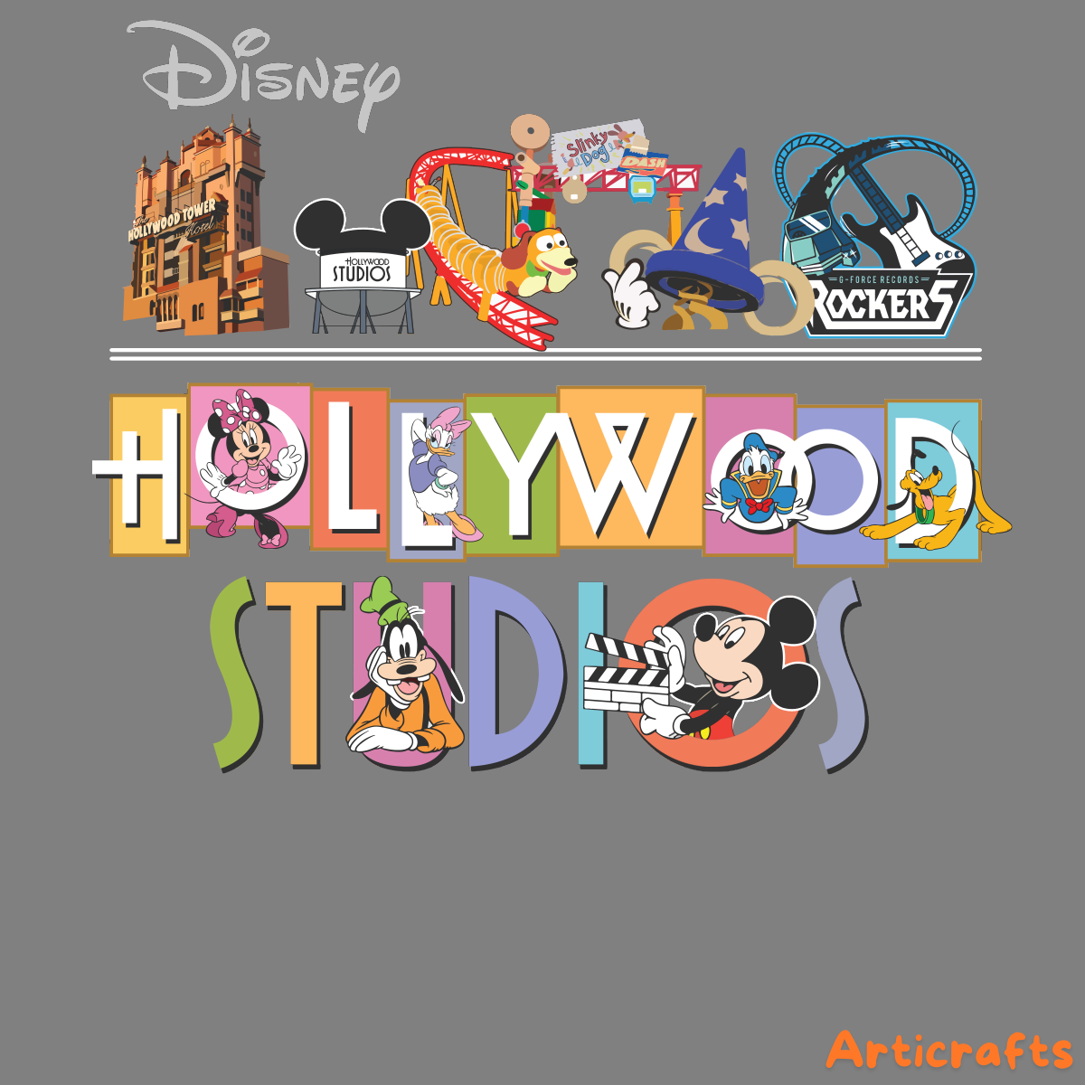 Hollywood Hotel Svg | Inspire Uplift