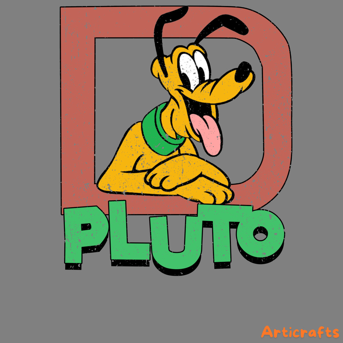 Dog Pluto Svg | Inspire Uplift
