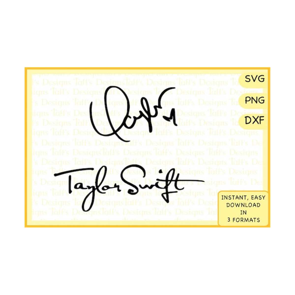 Taylor Pop Star Idol Autograph Signature / Country Music Swi | Inspire ...